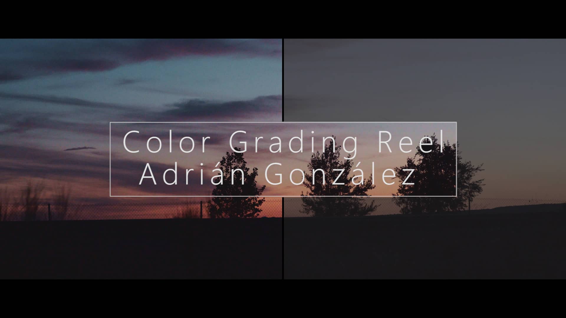 COLOR GRADING REEL- ADRIÁN GONZÁLEZ on Vimeo