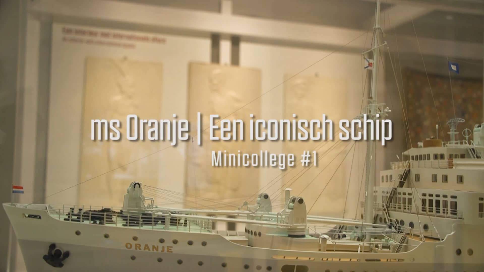 ms Oranje | Een iconisch schip (Minicollege #1) on Vimeo