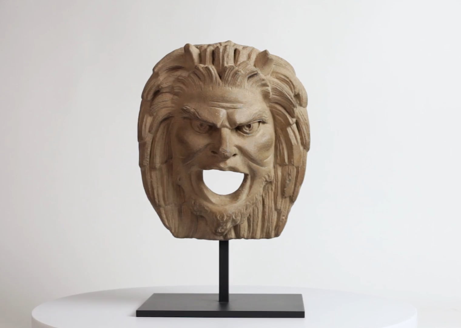 18th-Century-Stone-Head-Italian-Antique-ODEM-ATELIER on Vimeo