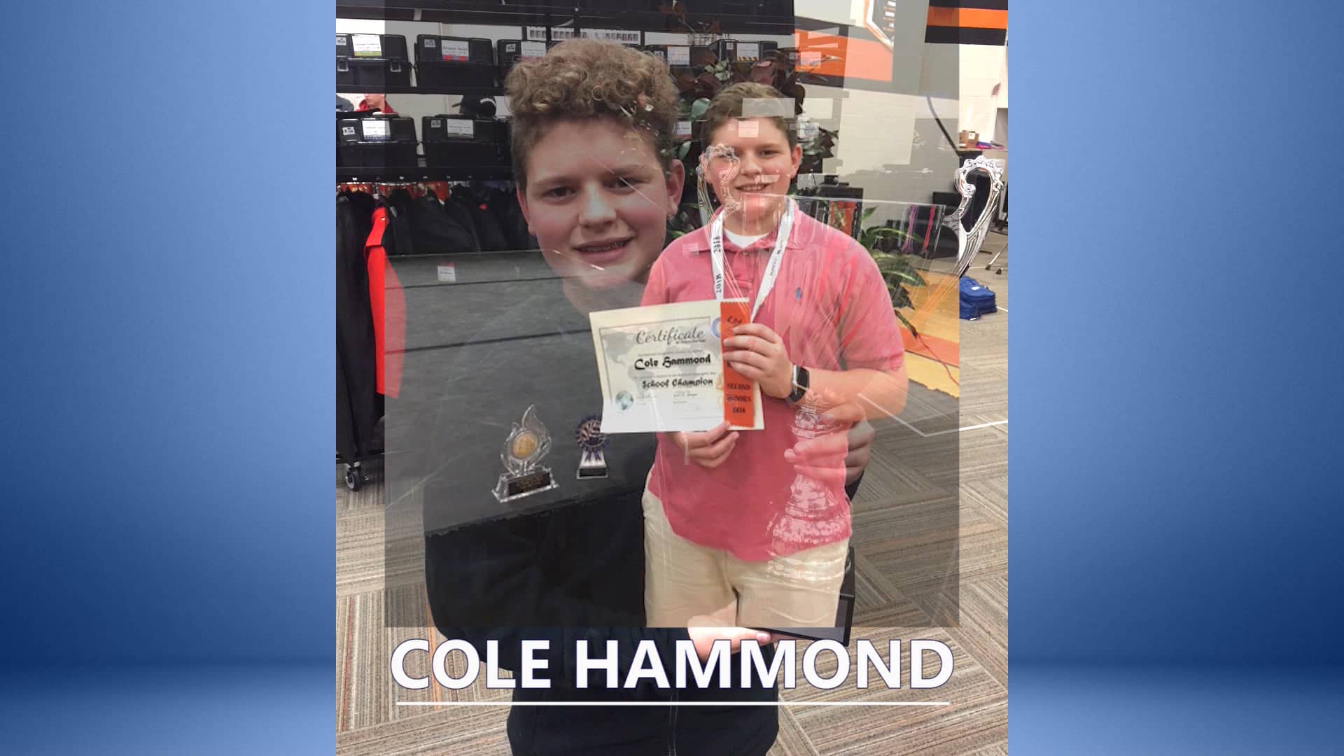 Scholar of the Week 11/5 - Cole Hammond on Vimeo