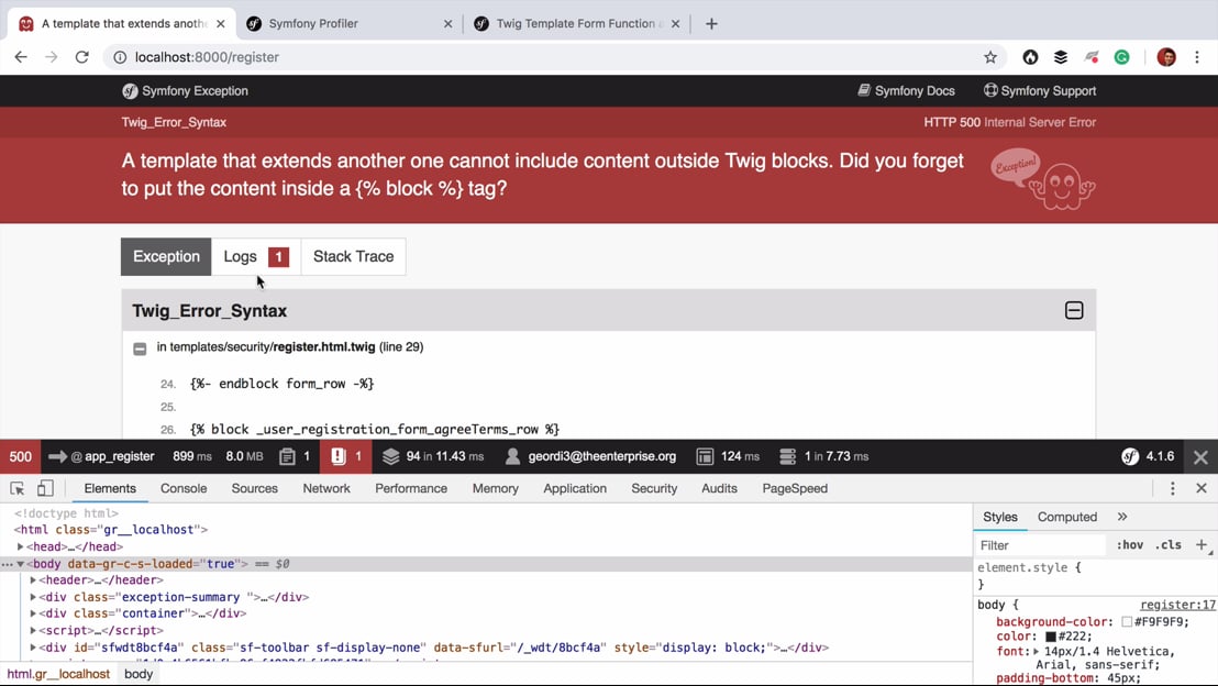 Form Theming a Single Field > Symfony 4 Forms: Build, Render & Conquer ... Form Theming a Single Field > Symfony 4 Forms: Build, Render & Conquer ...