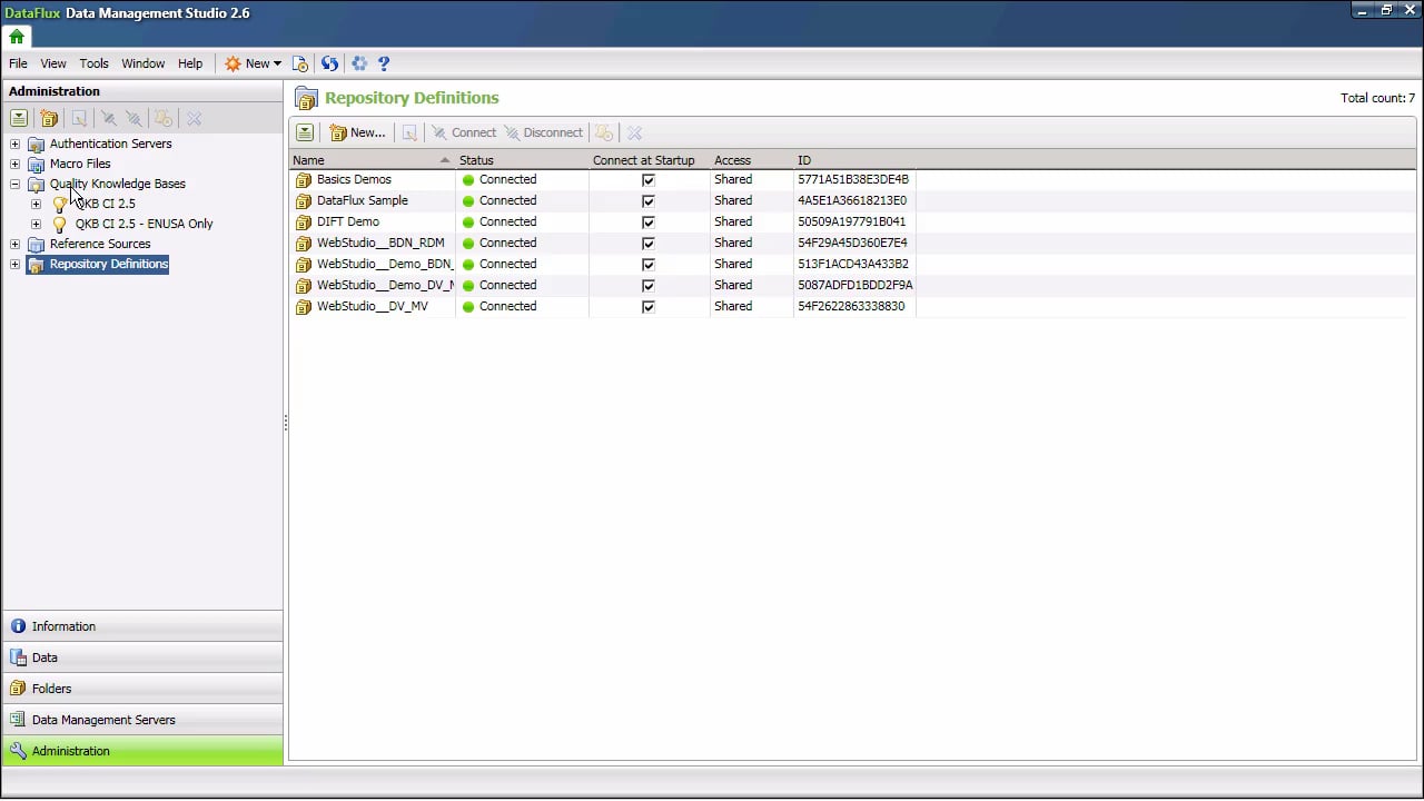 2.1b Demo Navigating the DataFlux Data Management Studio Interface on Vimeo
