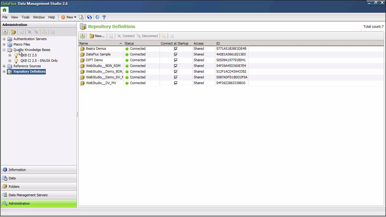 2.1b Demo Navigating the DataFlux Data Management Studio Interface on Vimeo