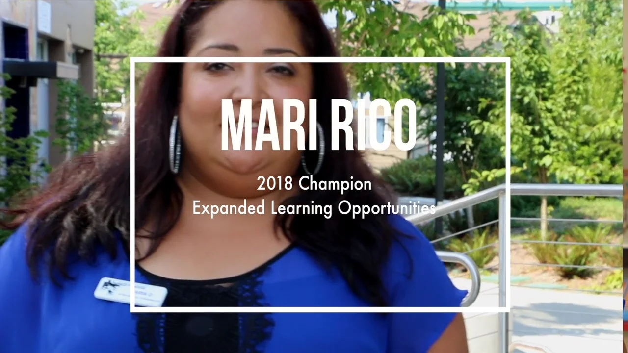 Mari Rico Expanded Learning Champion on Vimeo