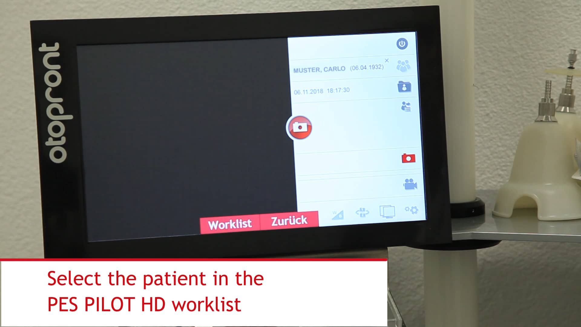 DICOM integration of the Otopront PES PILOT HD at the University ...