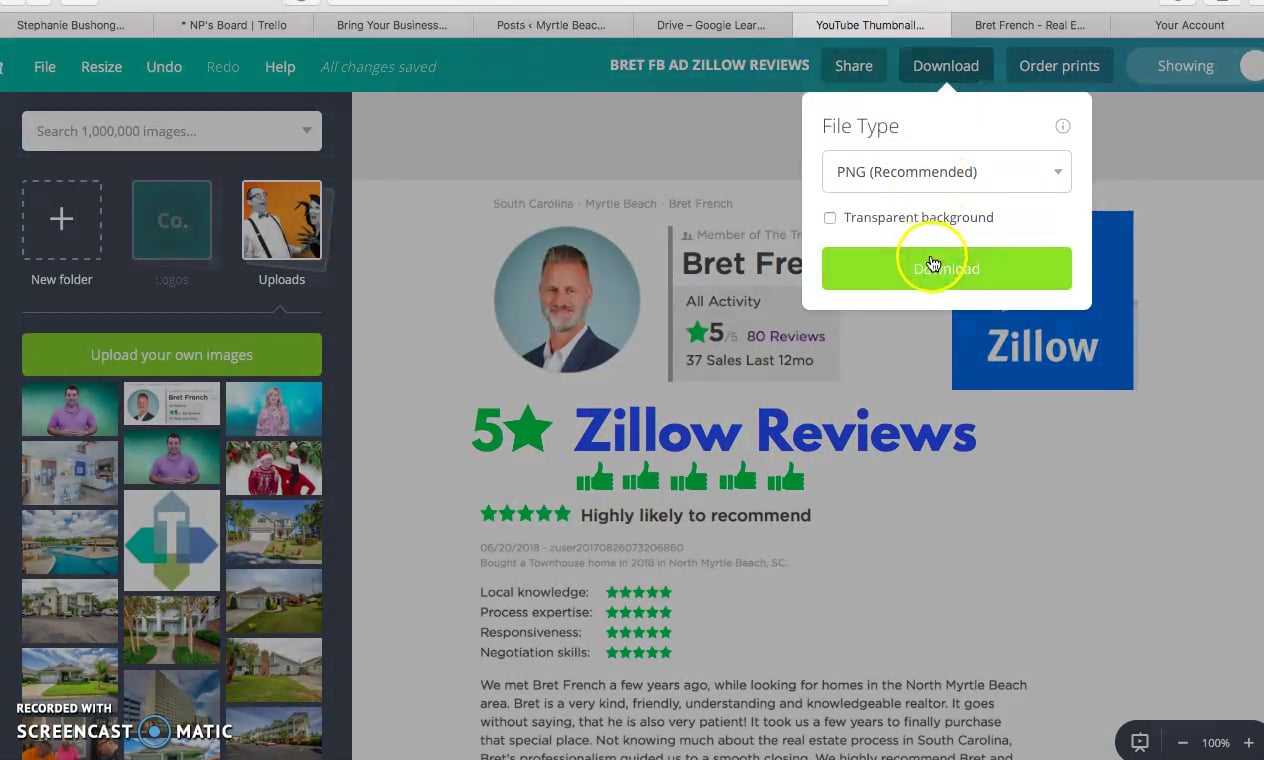 How To Create Zillow Graphics For Listing Videos on Vimeo