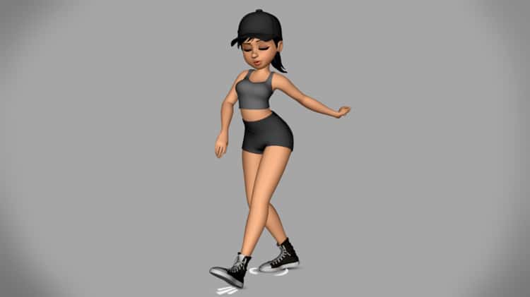 Shuffle Dance Animation