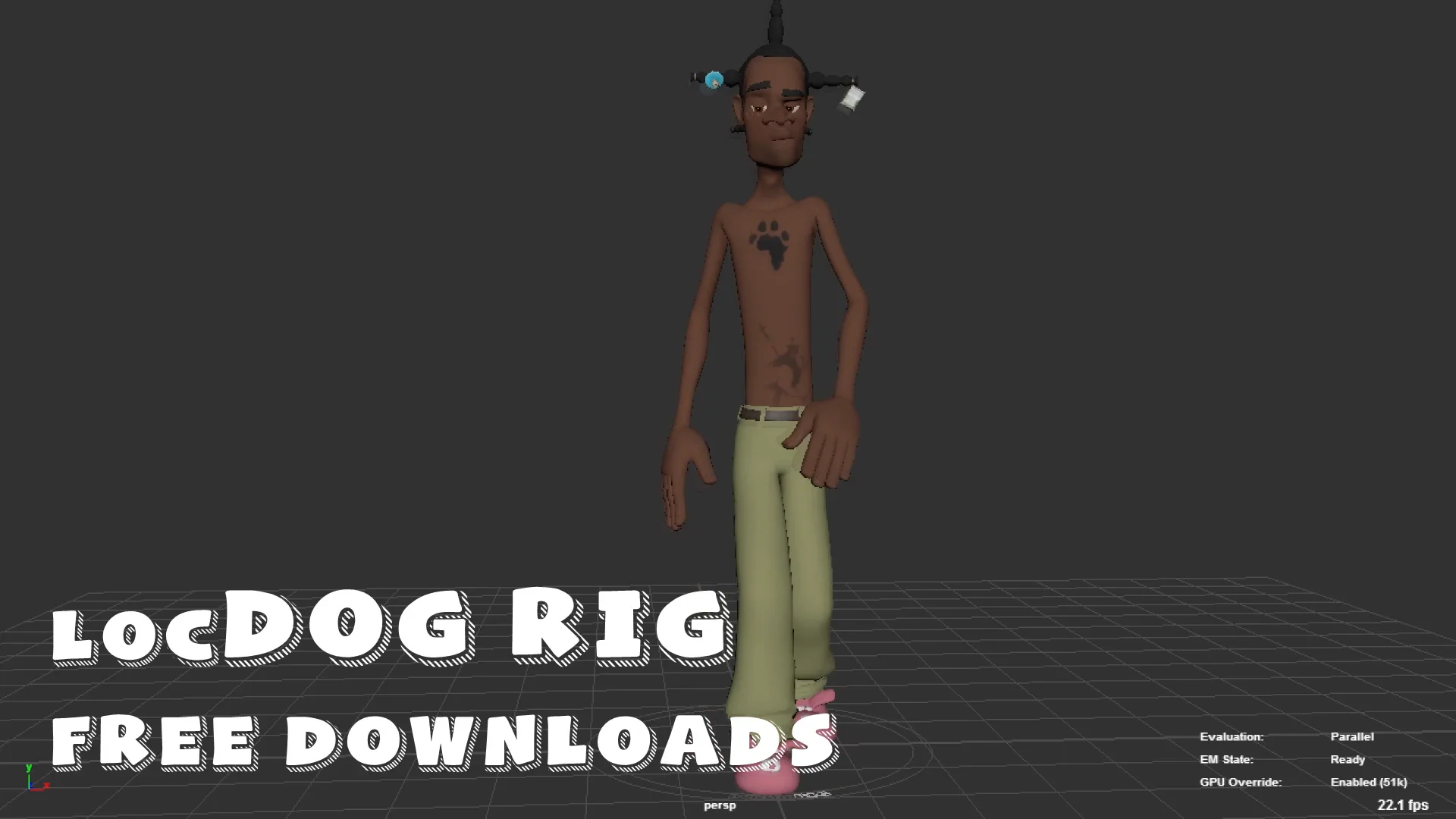 locDog RIG FREE (maya 2018) on Vimeo