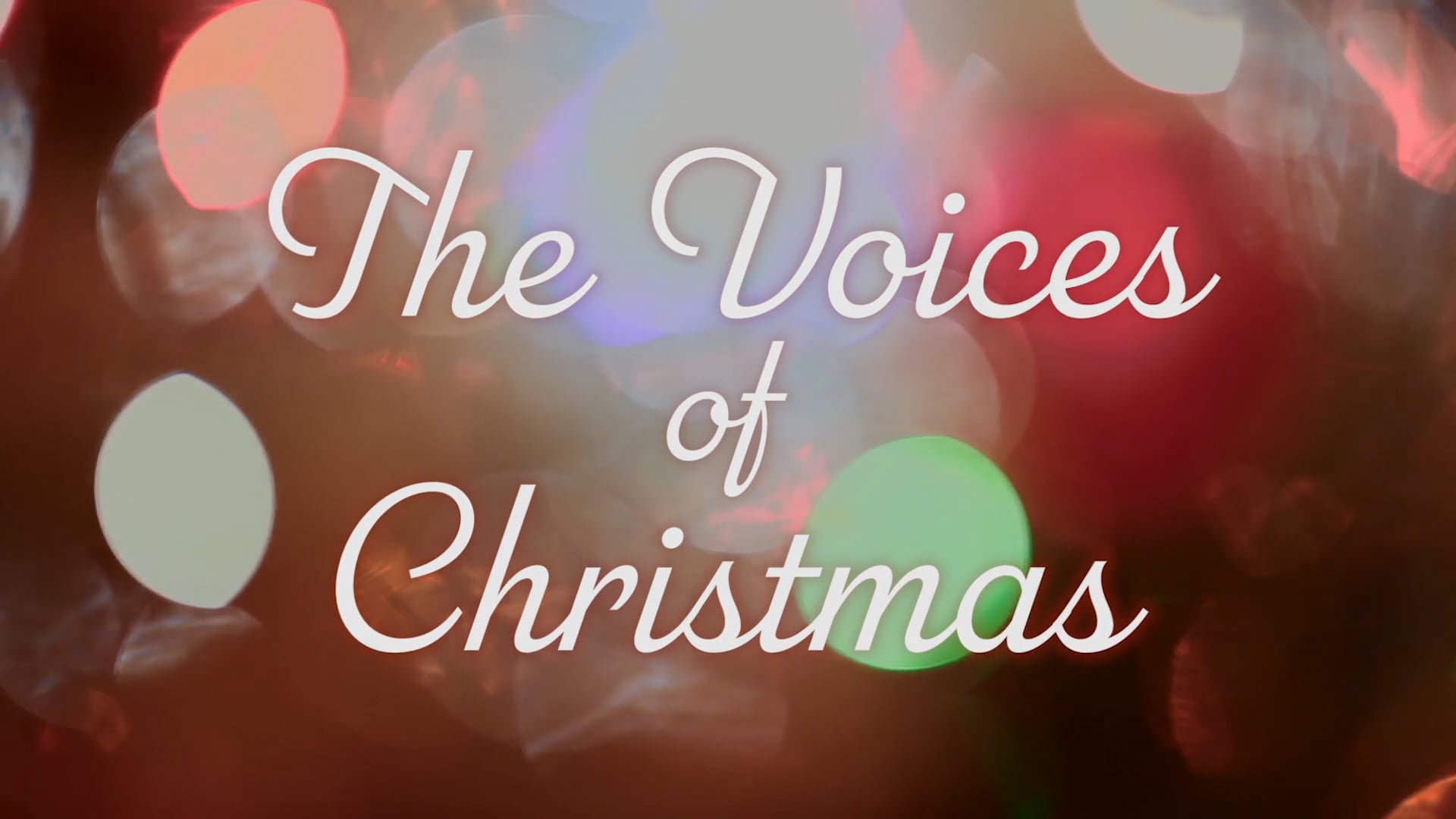 The Voices of Christmas // Christmas Musical 2018 on Vimeo