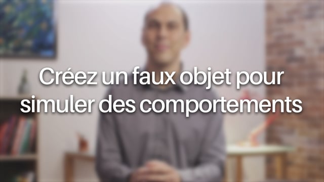 Créez un faux objet pour simuler des comportements - Testez votre ...