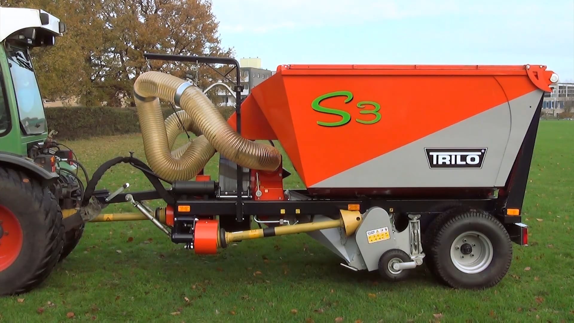 TRILO S3 Multi Purpose Vacuum Sweeper on Vimeo
