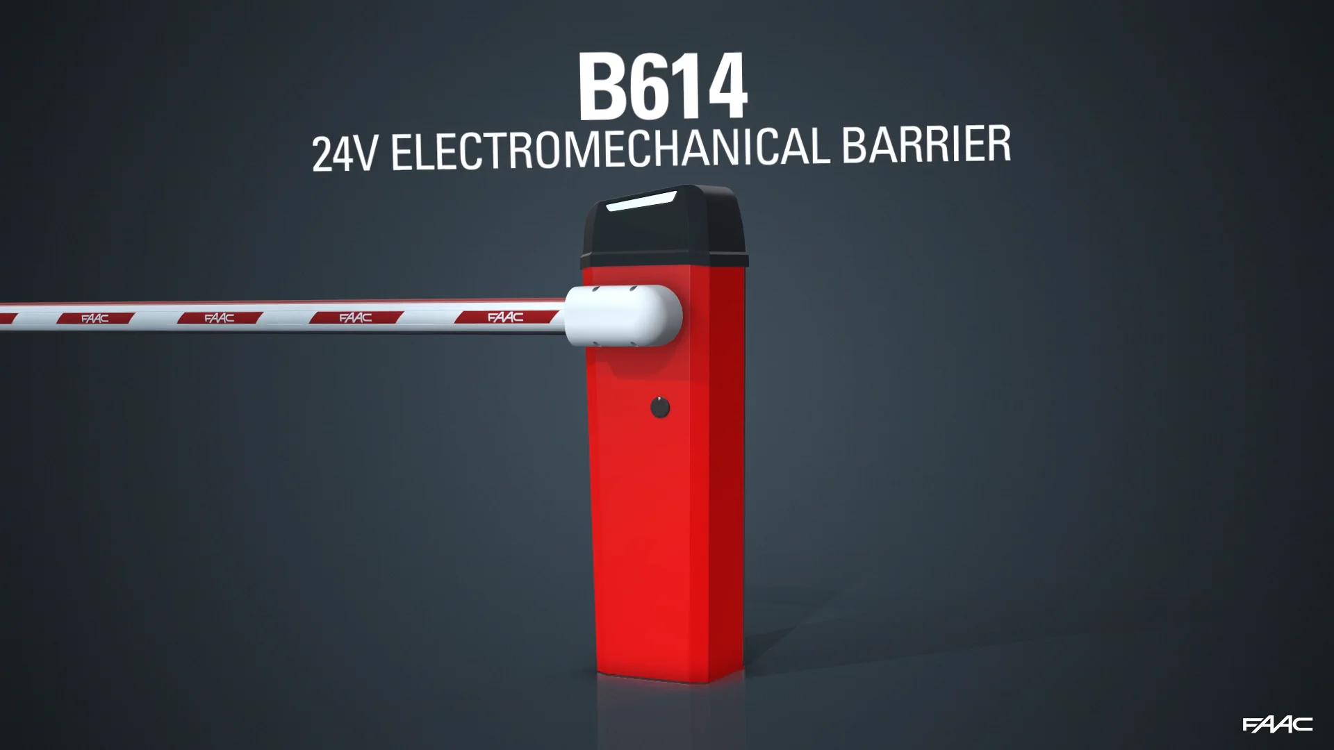 B614 ELECTROMECHANICAL BARRIER