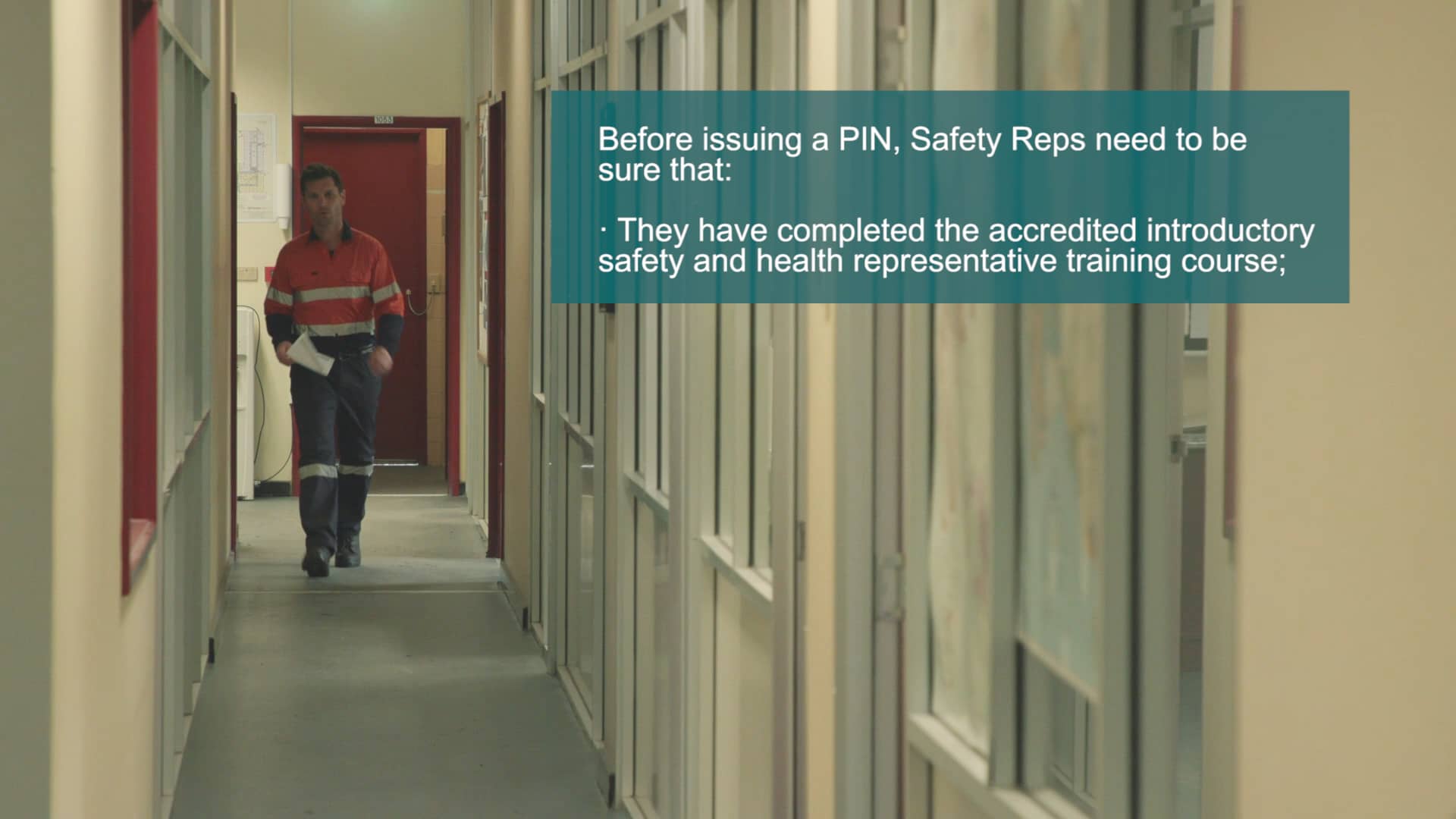 Issuing a provisional improvement notice (PIN) on Vimeo