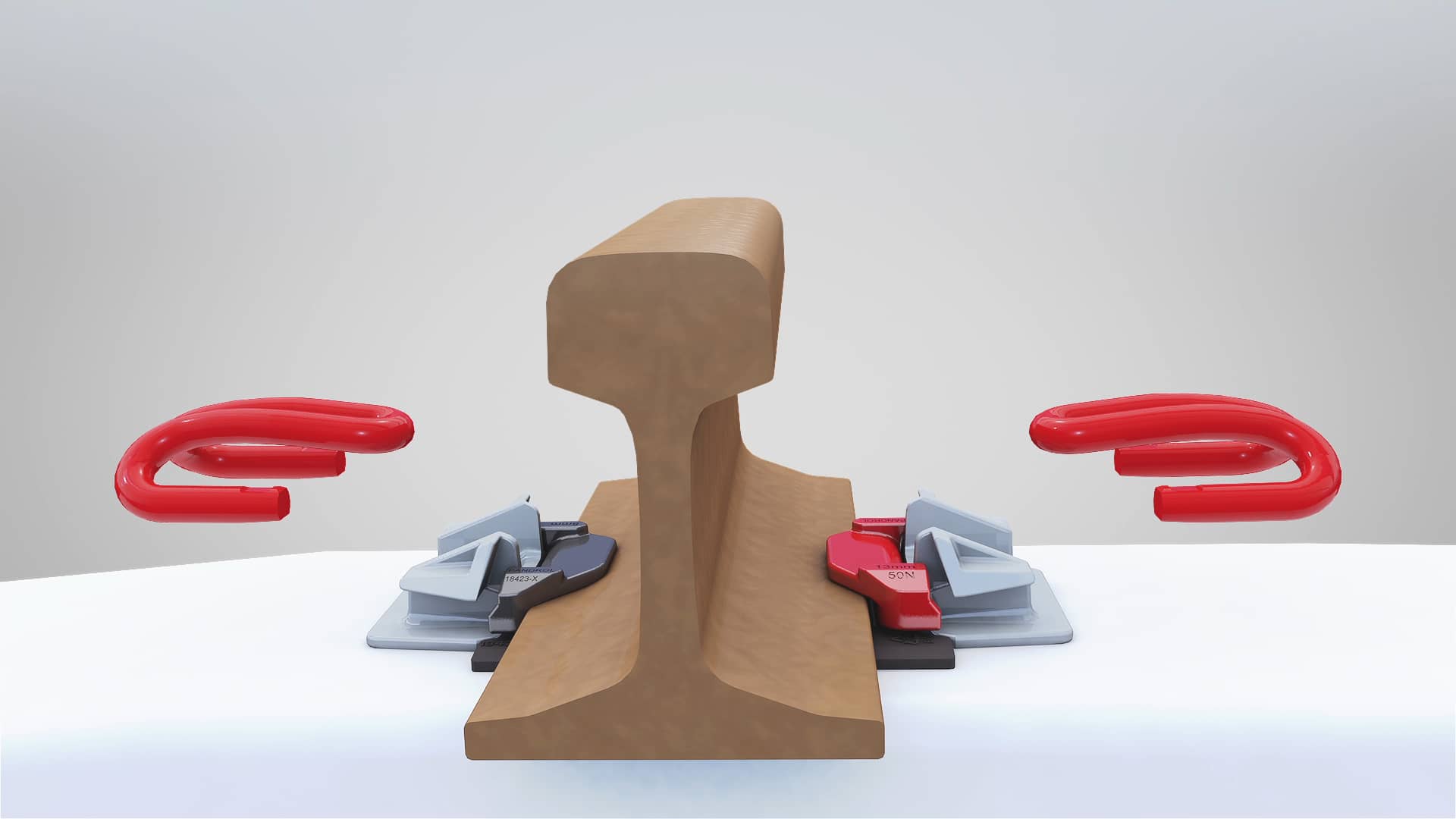 Pandrol Fastclip FD fastening system on Vimeo