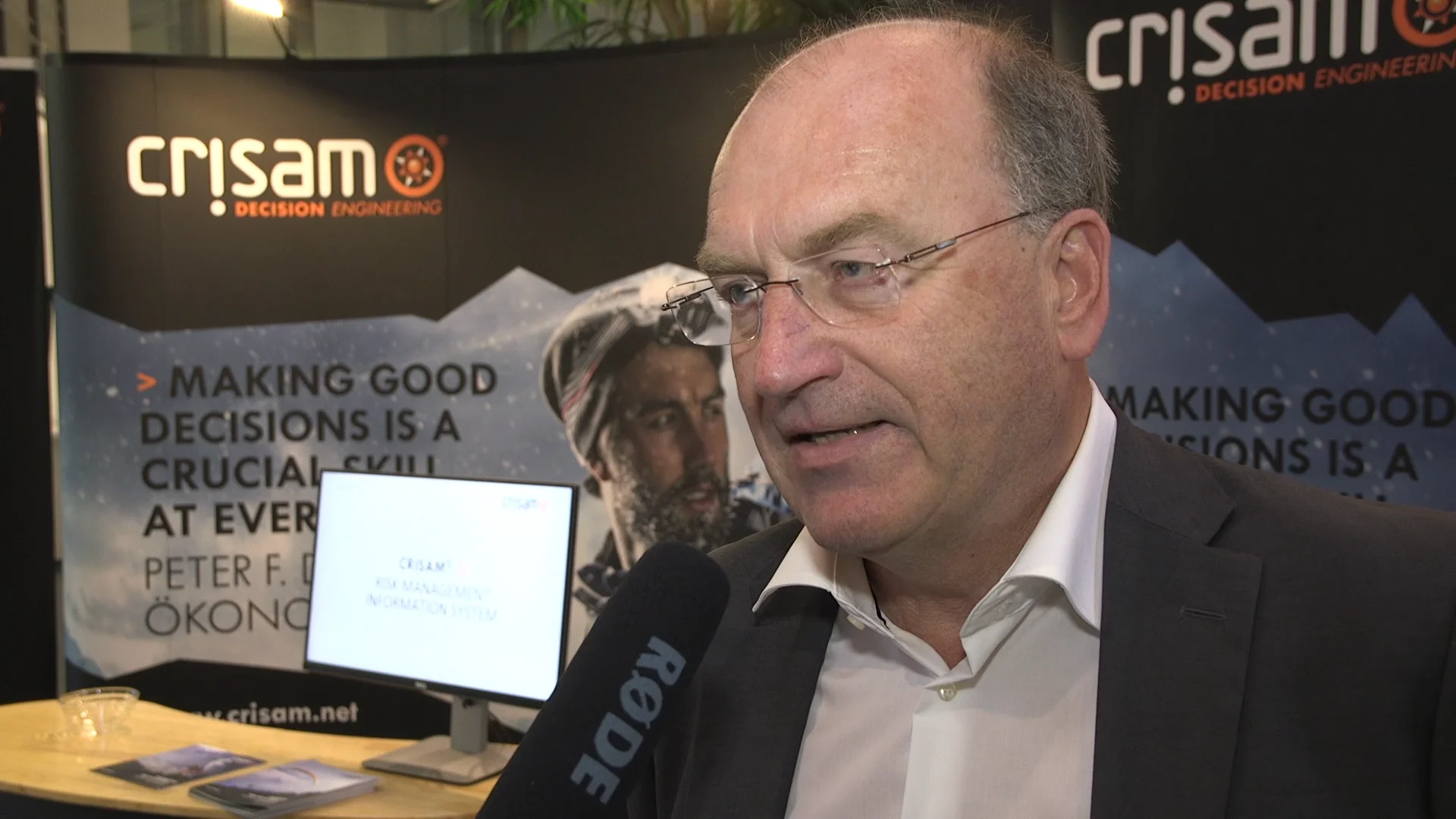 RiskNET Summit 2018: Interview mit DI DDr. Manfred Stallinger rund um das Thema Datensicherheit ...