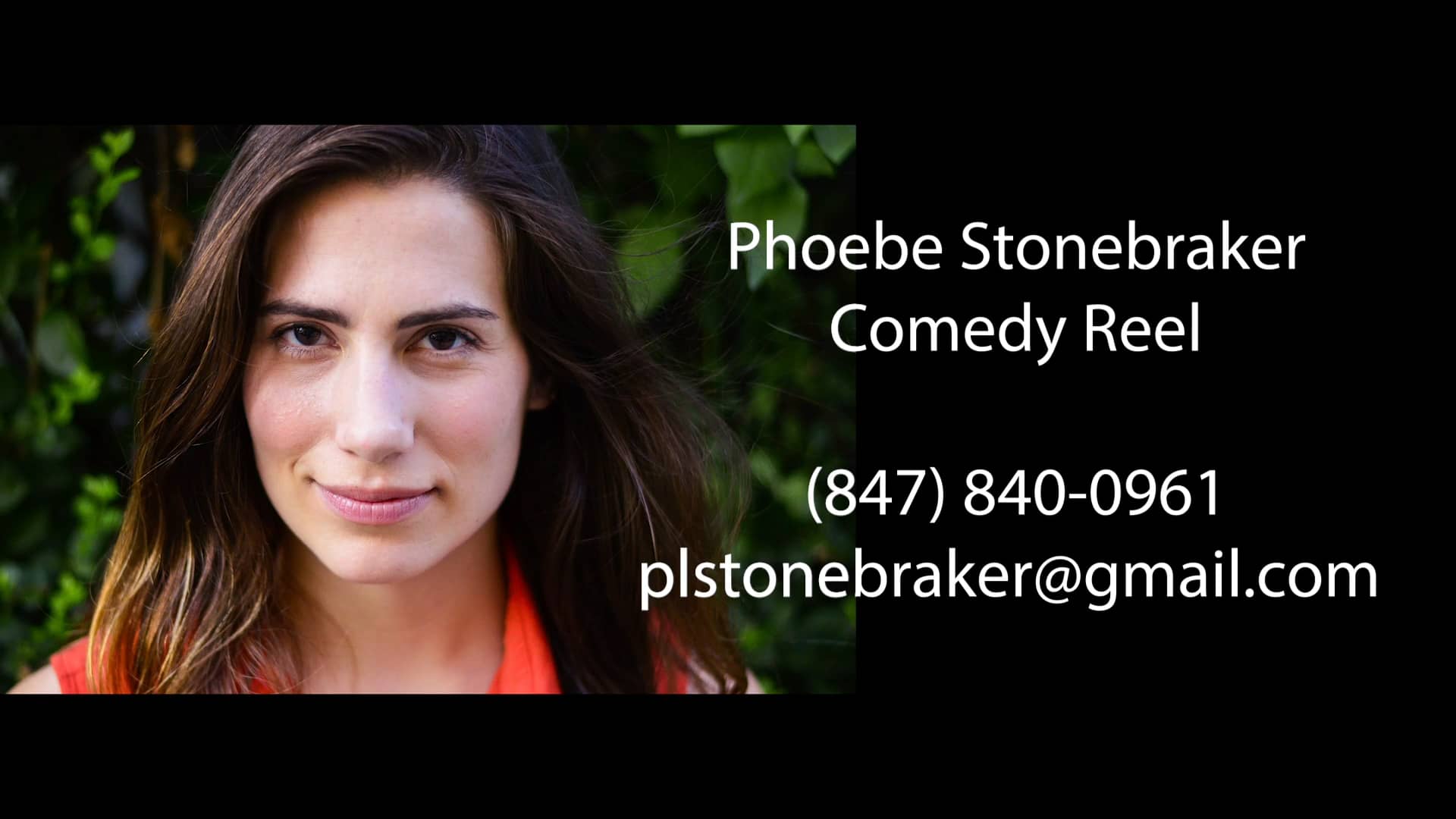 Phoebe Stonebraker Reel on Vimeo