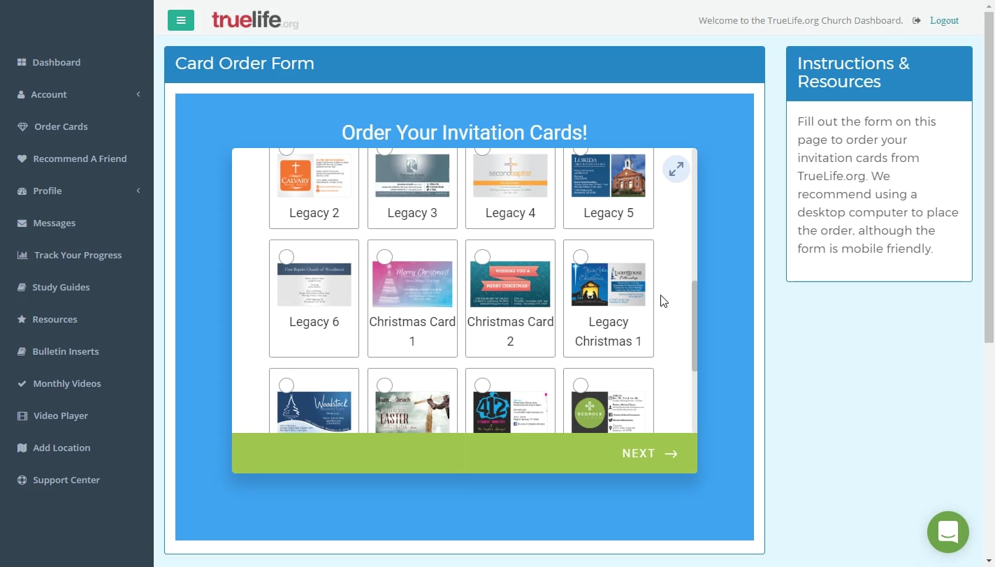 Invite Card Order Walkthrough on Vimeo