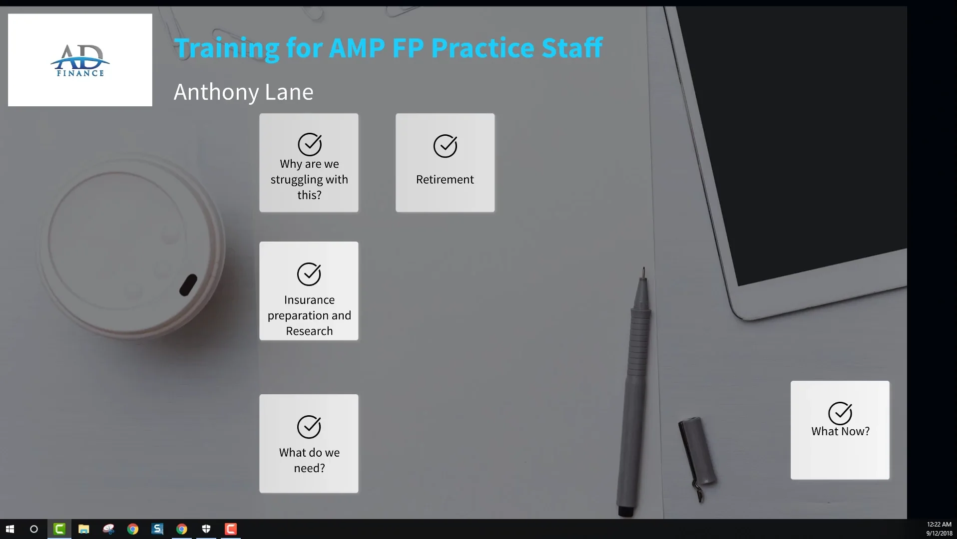 Training for AMPFP Practice Staff on Vimeo