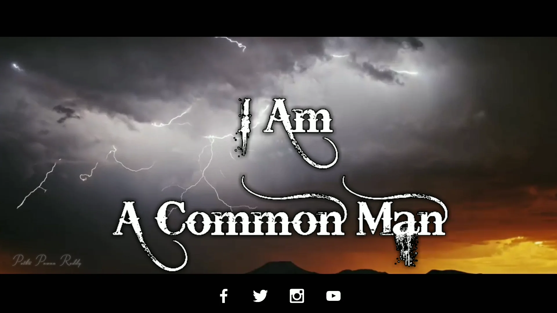 I'M A Common Man || Self Respect is Everything || Pothu Pawan Reddy on ...