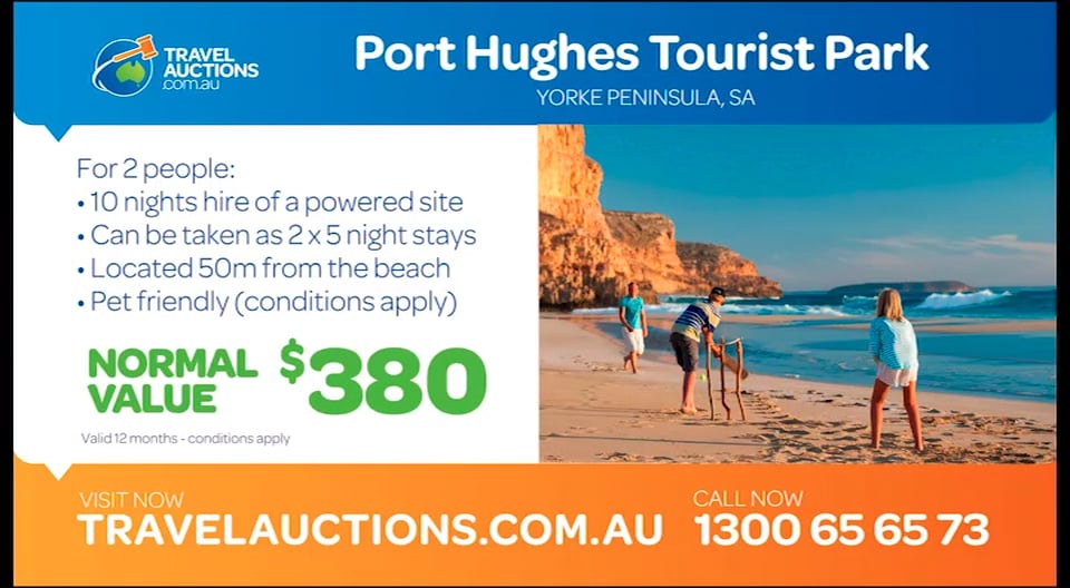 Port Hughes Tourist Park (Powered Site) - Port Hughes, South Australia ...
