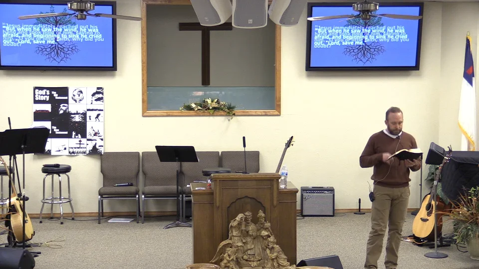 December 9, 2018-Matthew 14:22-32 Jason Dirks on Vimeo