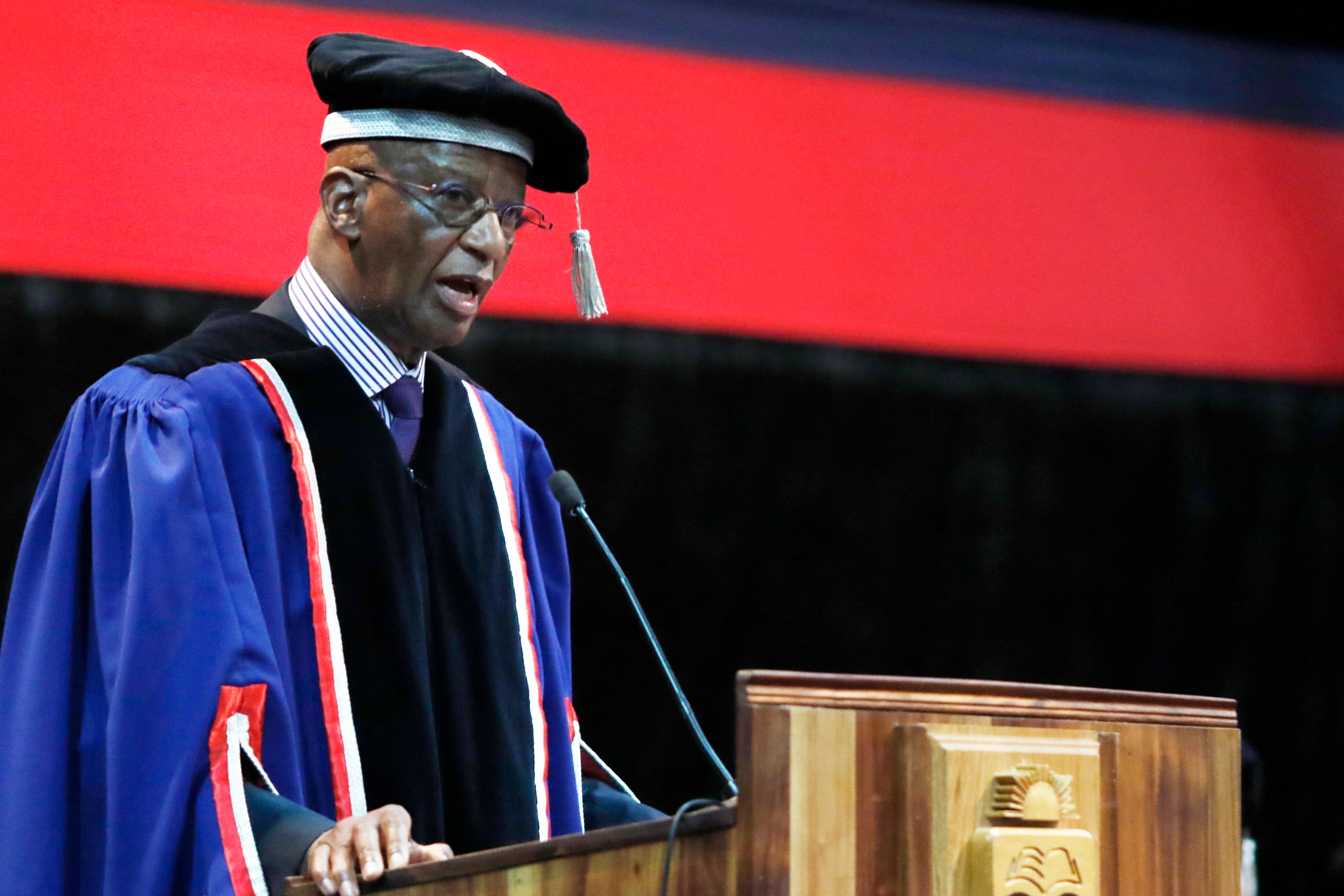 Dr Millard Arnold urges graduates to prioritise mental health on Vimeo