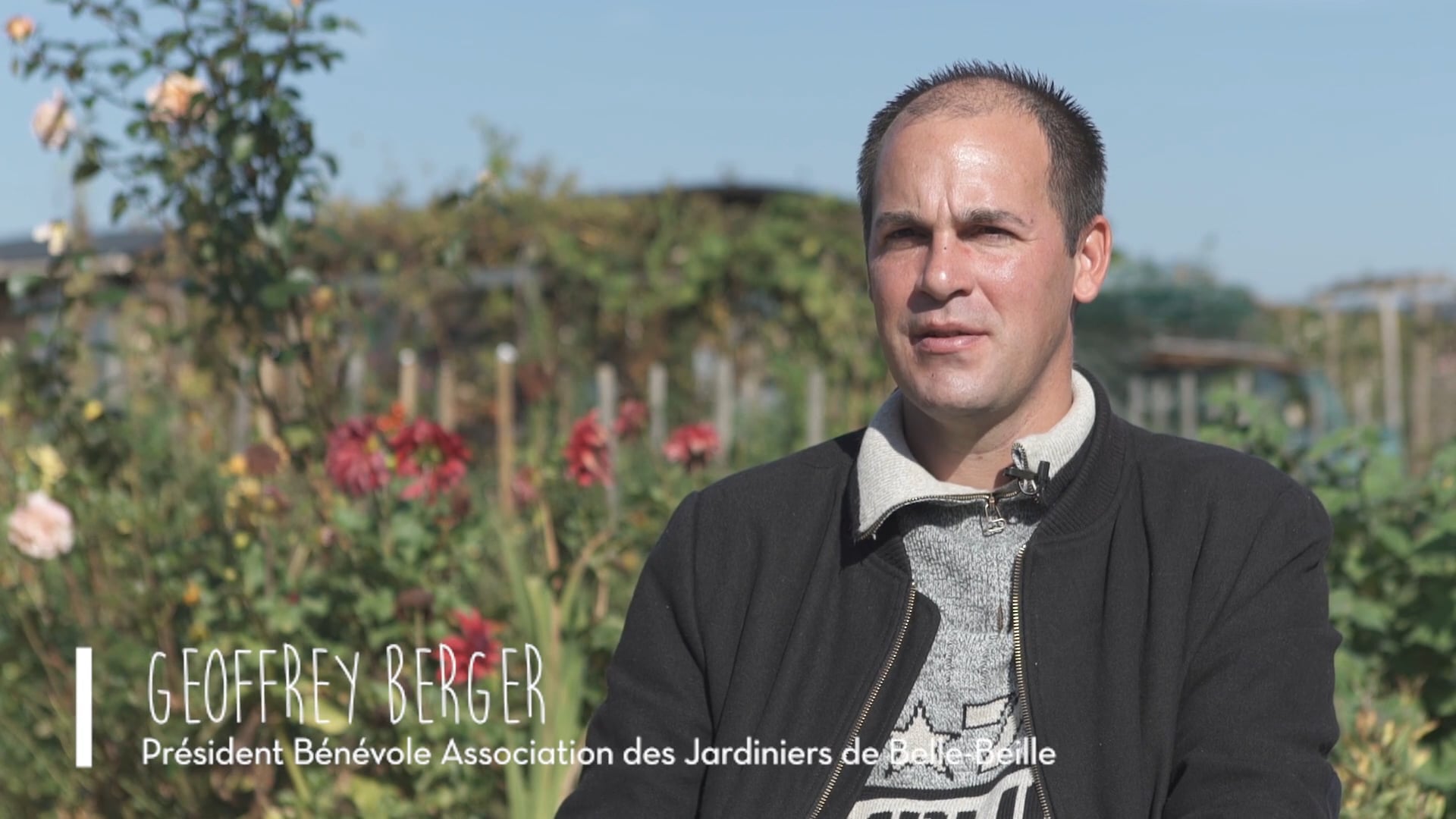 Portrait de bénévole: Geoffrey Berger, président de l'association des ...