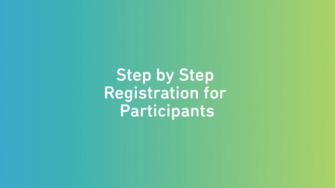Step by Step Registration for Participants on Vimeo