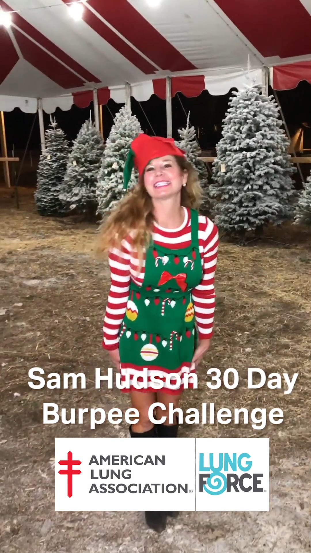 Cynthia Navis 30-Day Burpee Challenge For Lung Cancer Awareness ...