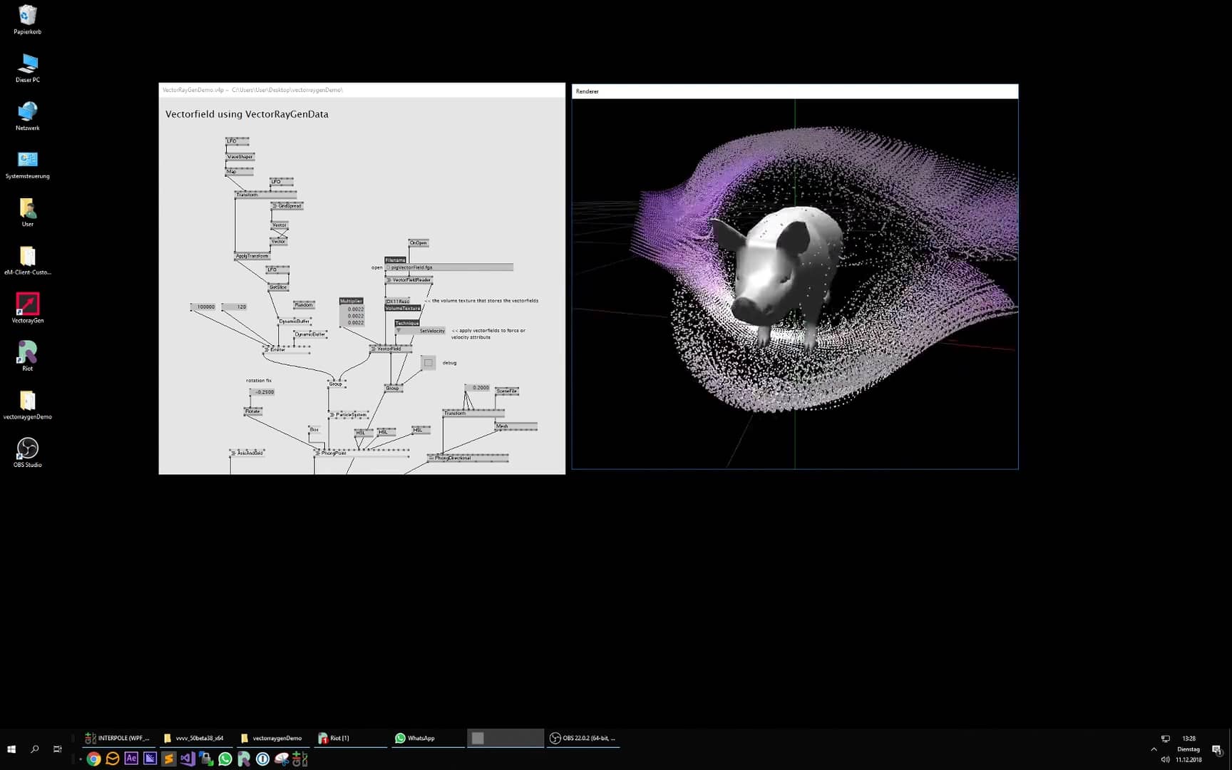 VectorayGen to vvvv on Vimeo