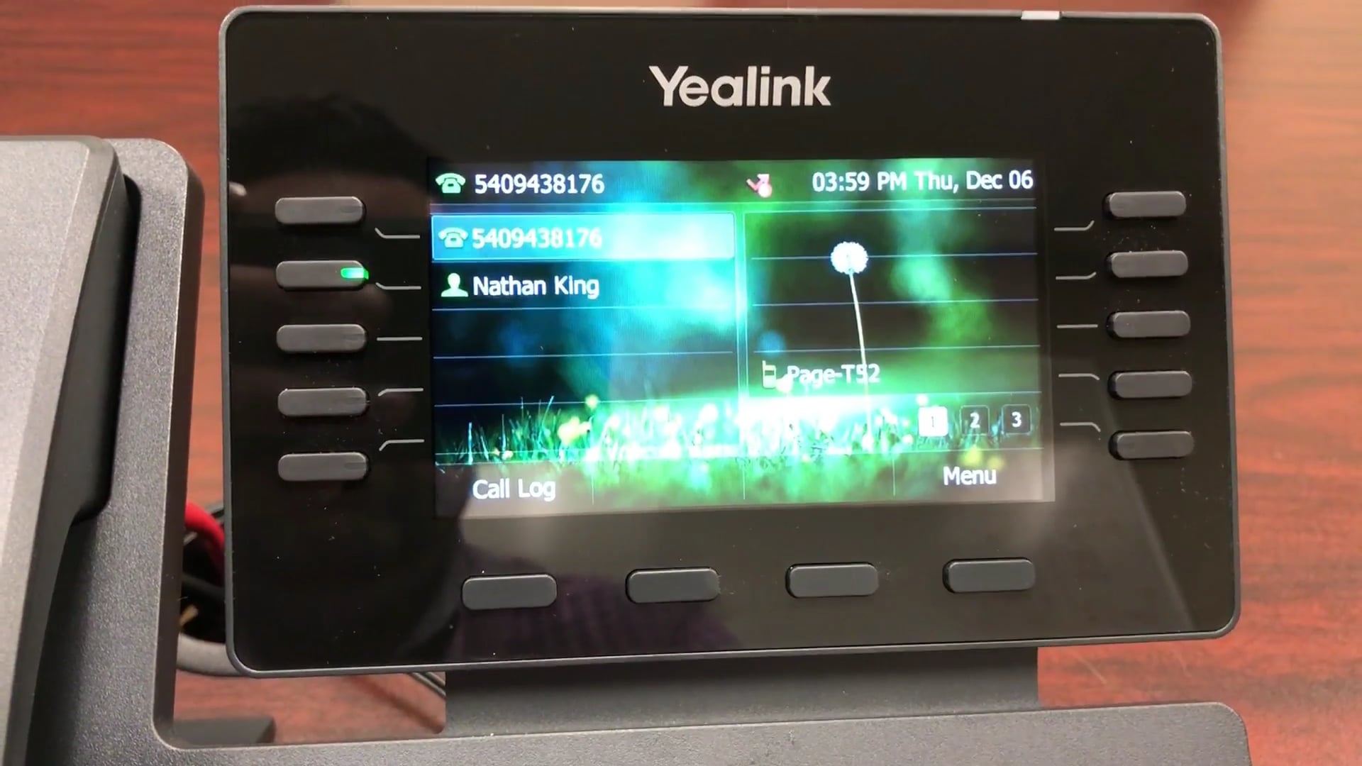Yealink T54 - Change Wallpaper on Vimeo