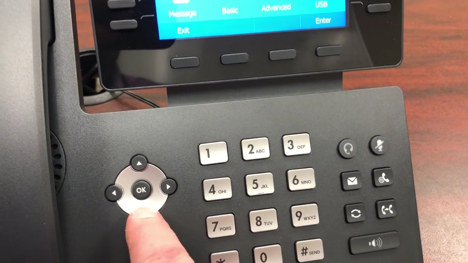 Yealink T54 - Change Ringtone on Vimeo