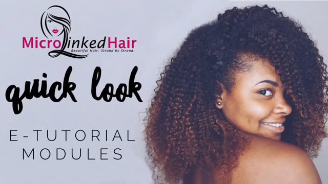 Microlinked Hair on Vimeo