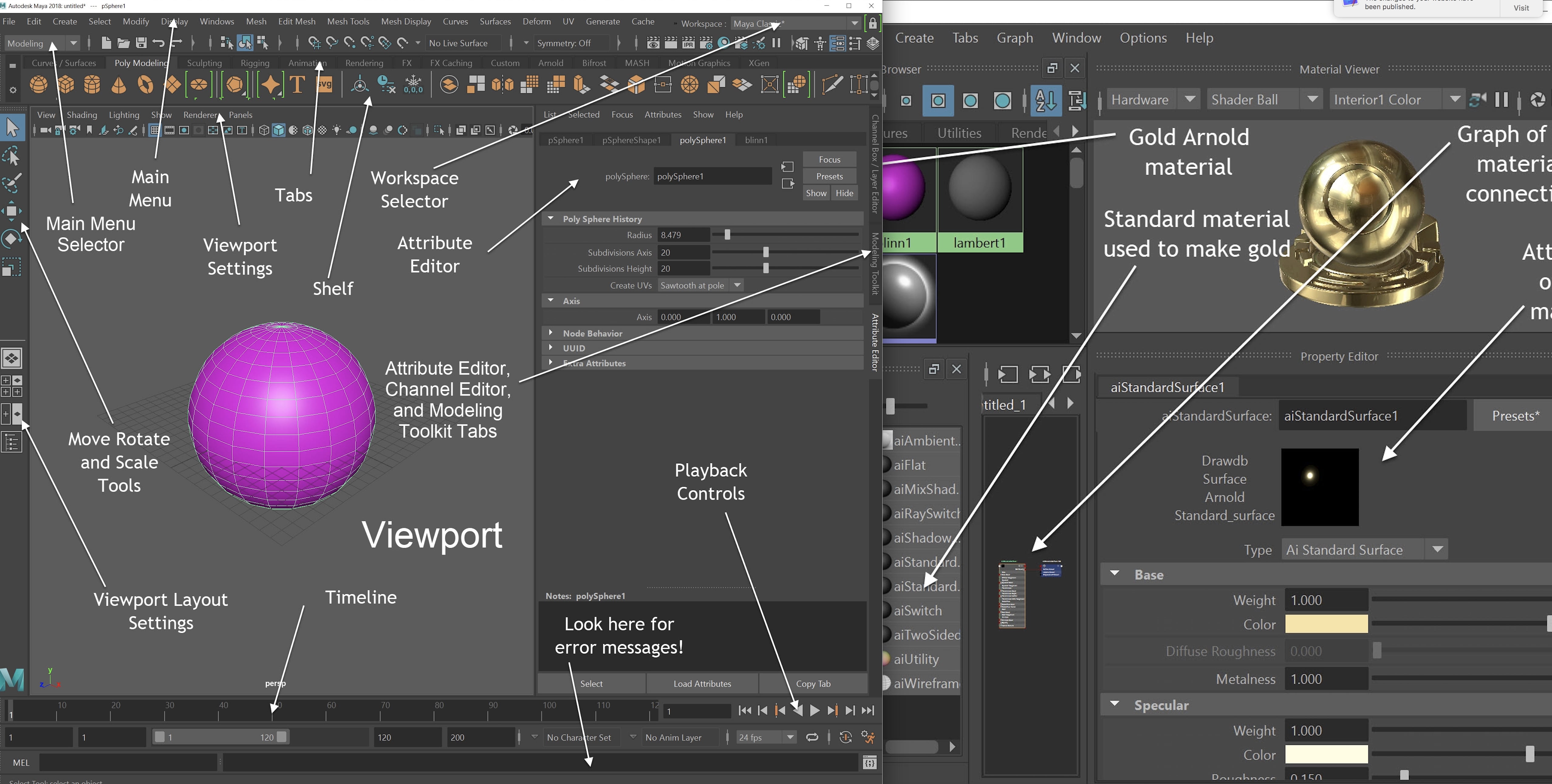 Lesson 01: an intro to the Autodesk Maya interface - Intro to Autodesk ...