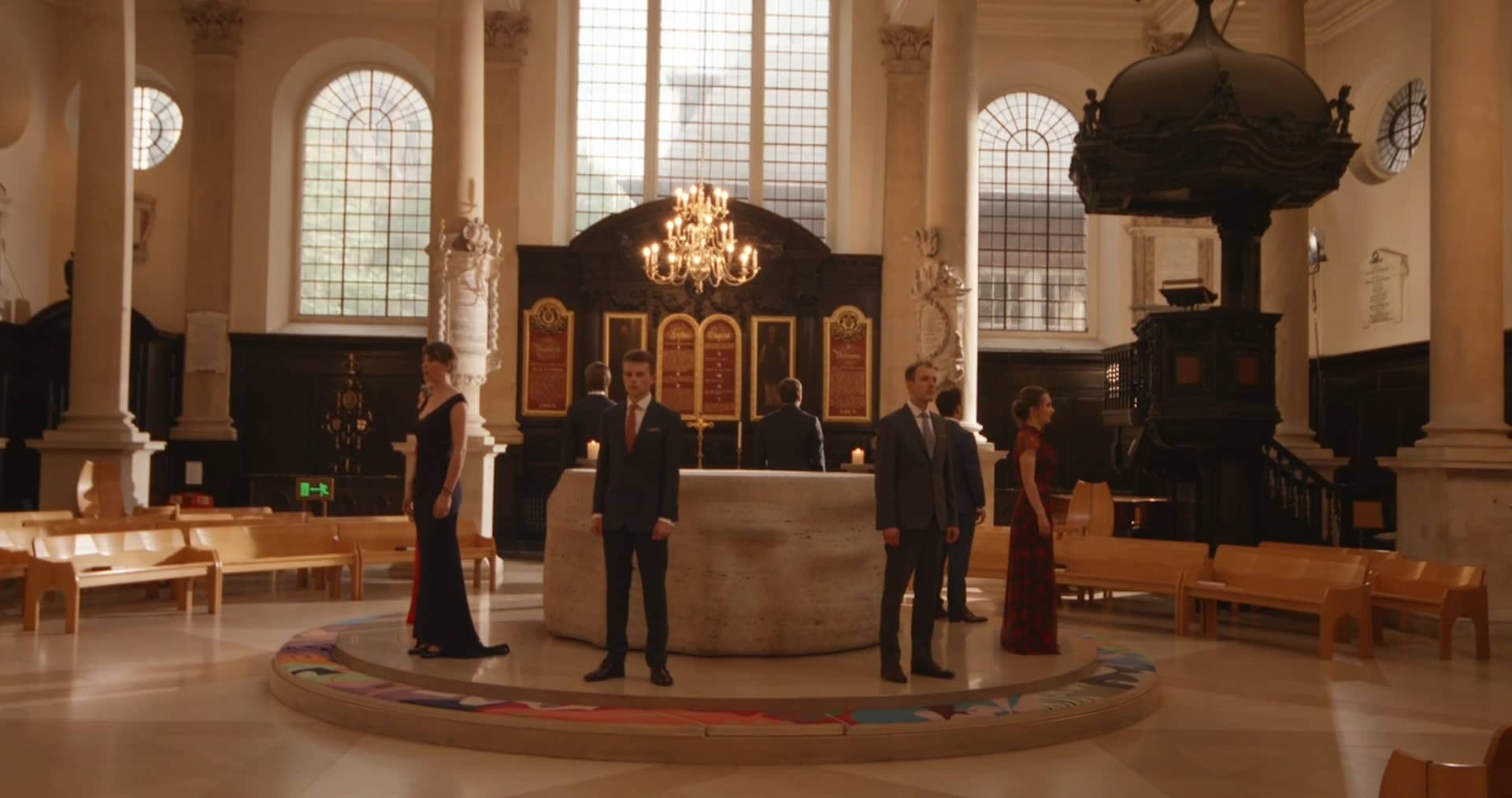 VOCES8: Lully, Lulla, Lullay - Philip Stopford on Vimeo