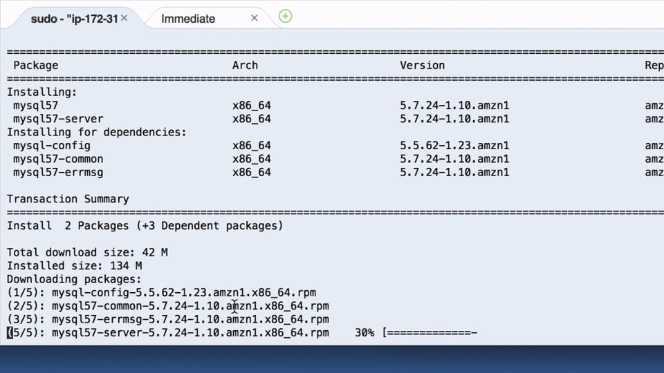#07 MySQLの設定をしよう | AWS Cloud9入門 - プログラミングならドットインストール