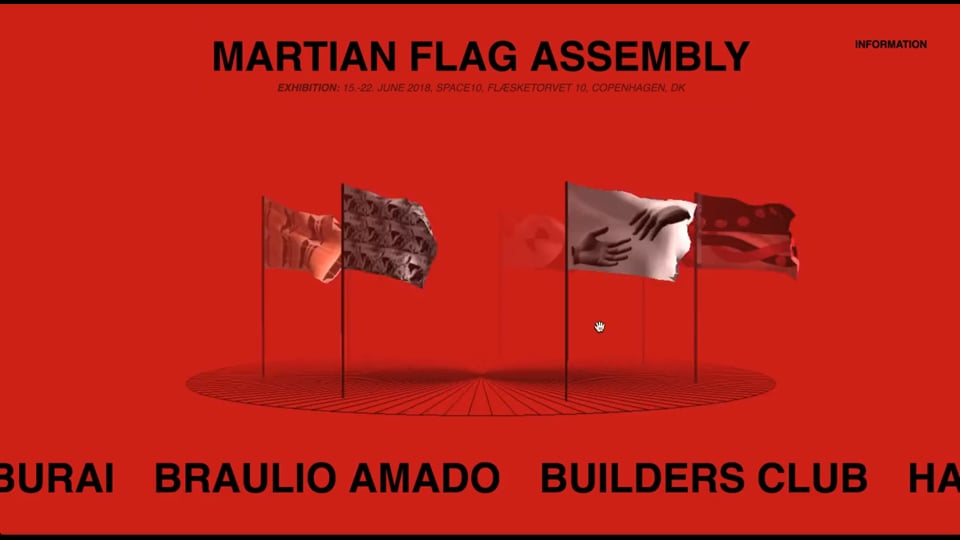 Martian Flag Assembly | HOVERSTAT.ES