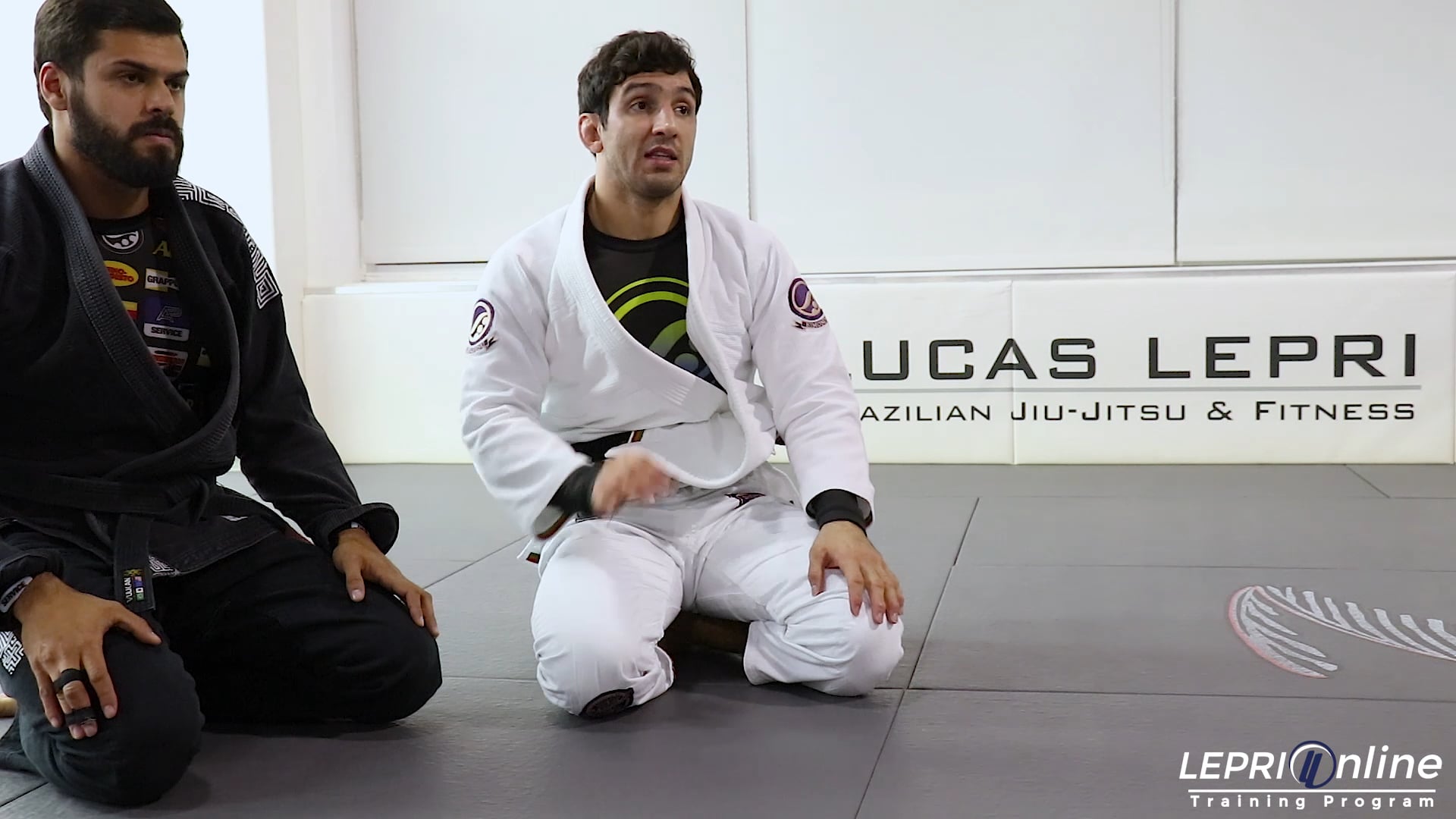 Lepri BJJ Online Training: Knee Cut Pass Defense to Half Lasso and Spider G