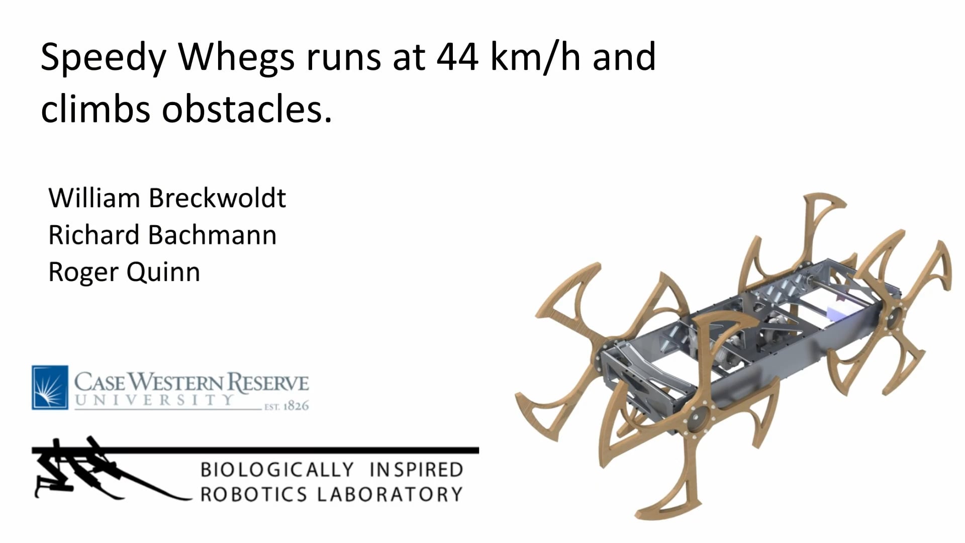 Speedy Whegs on Vimeo