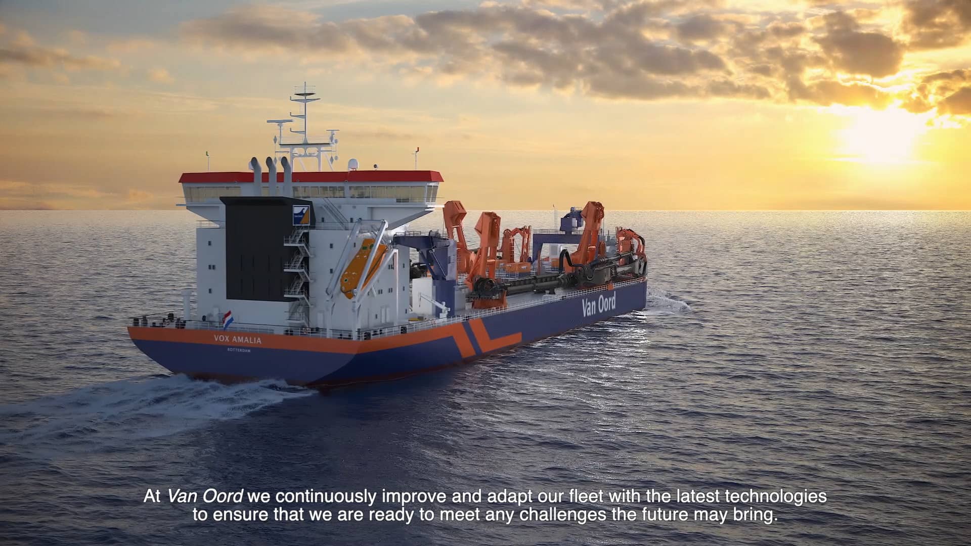 Trailing suction hopper dredger Vox Amalia - How Does It Work on Vimeo