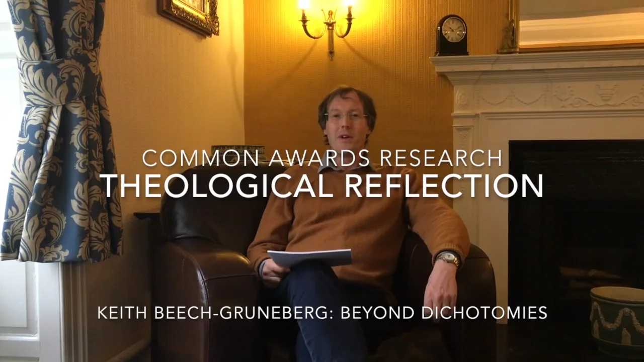 Theological Reflection - Keith Beech-Gruneberg.mp4 on Vimeo