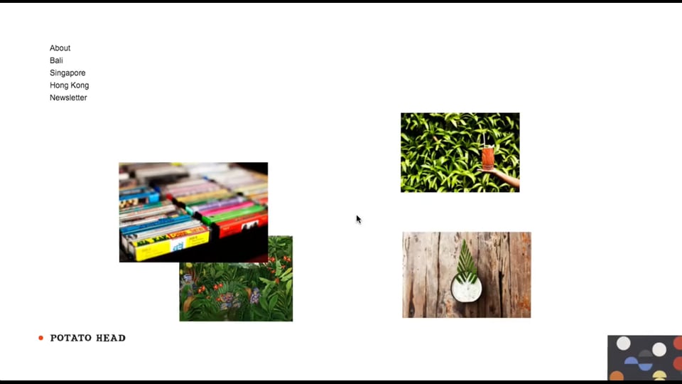 Holding site for food and event space Potato Head | HOVERSTAT.ES