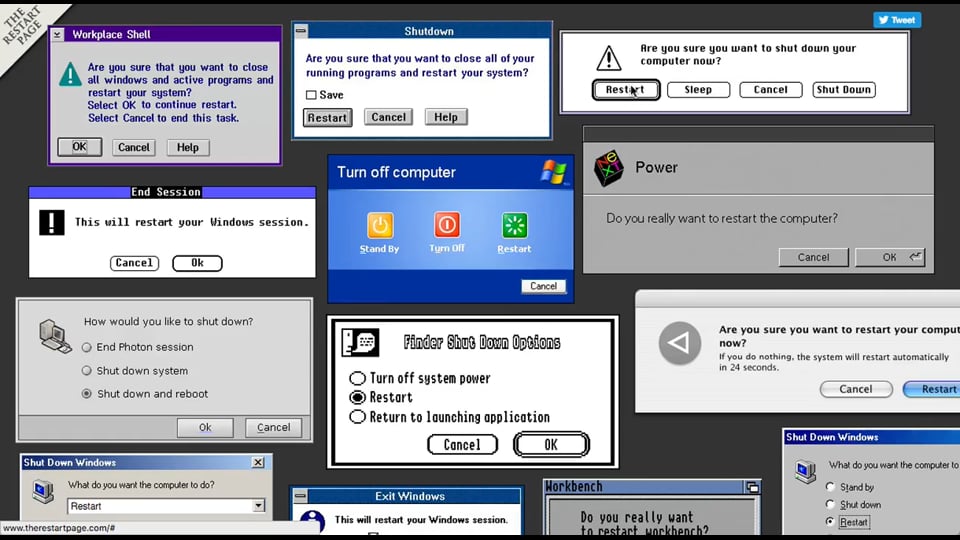 The Restart Page | HOVERSTAT.ES