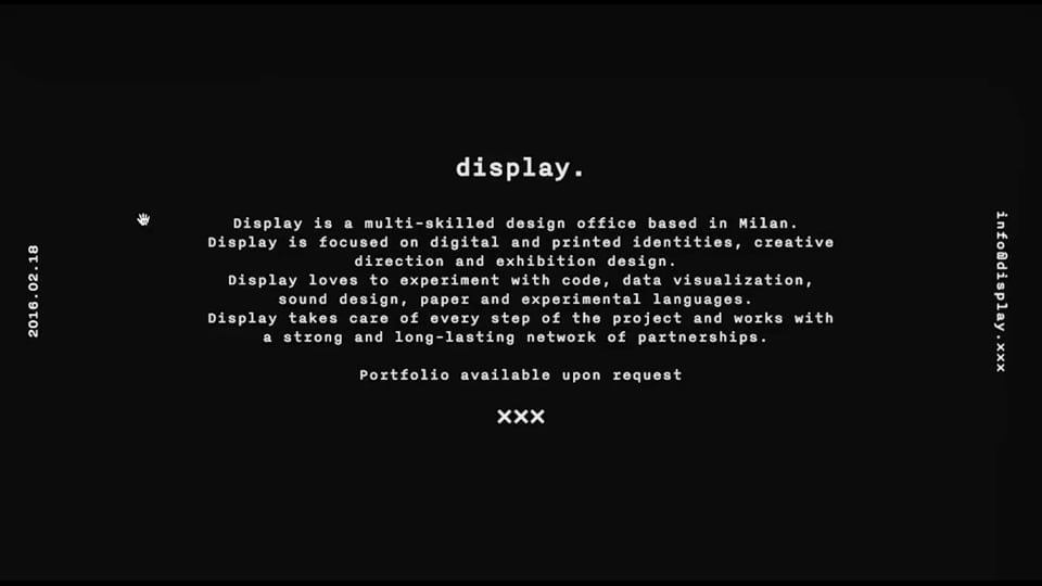 Display | HOVERSTAT.ES