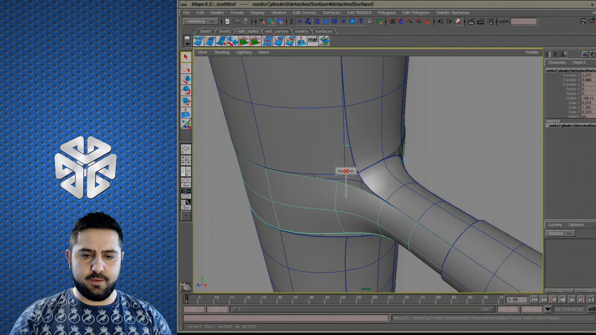 Vintage VFX - nurbs patch modeling intro on Vimeo