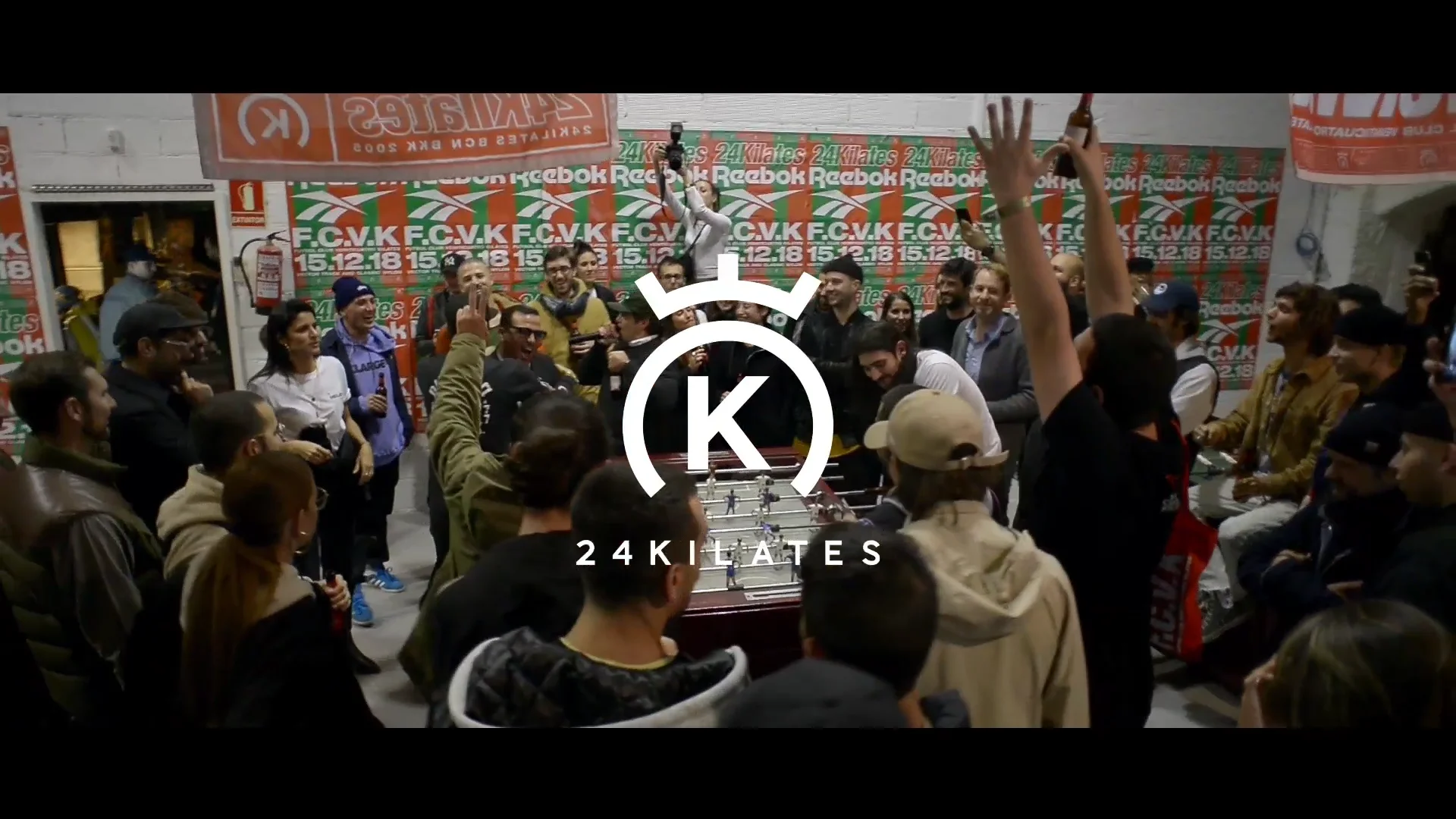 24 Kilates x Reebok CL NYLON "F.C.V.K" II Futbolin Party" on Vimeo