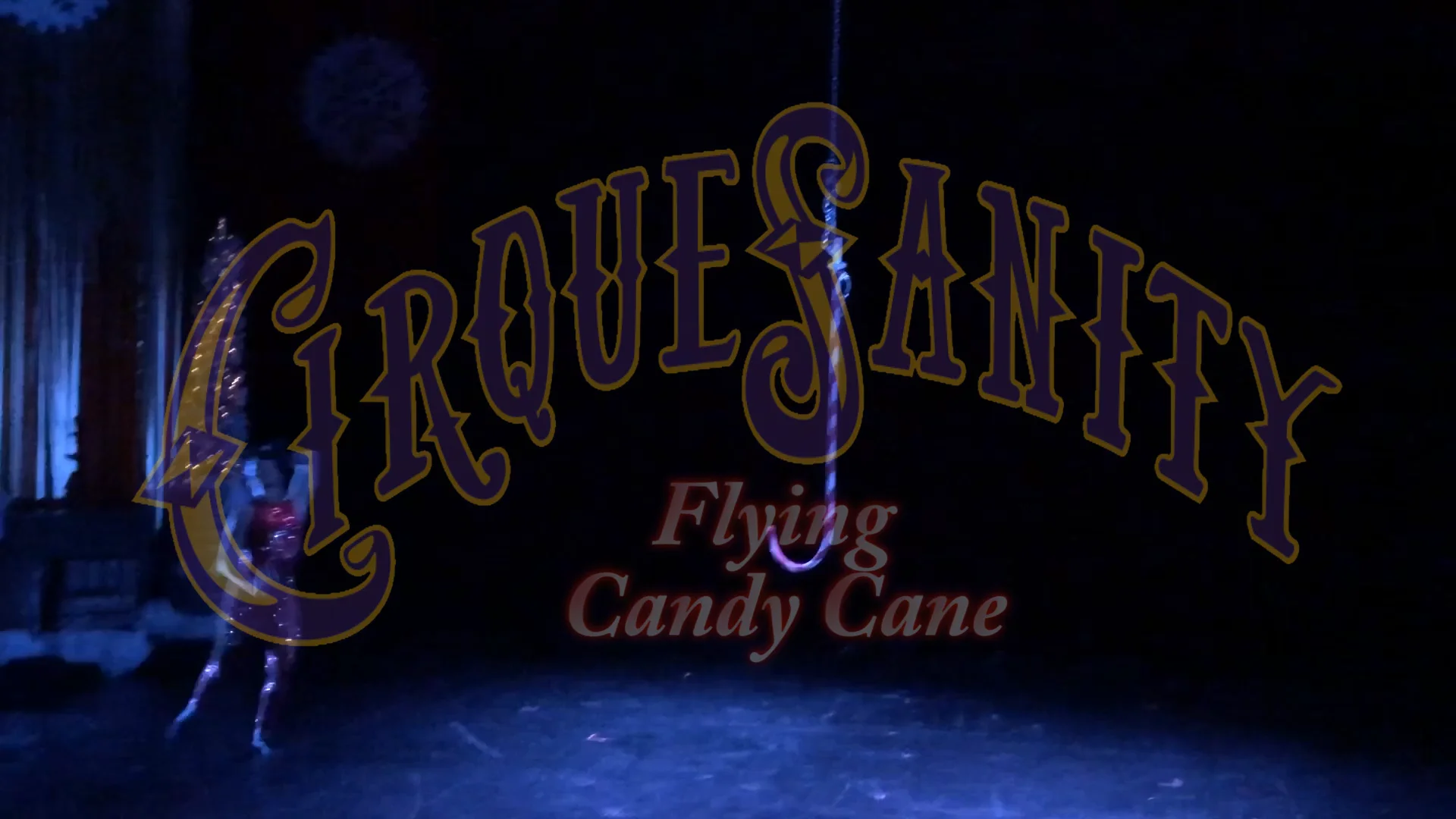 CirqueSanity Presents!: Aerial Candy Cane on Vimeo
