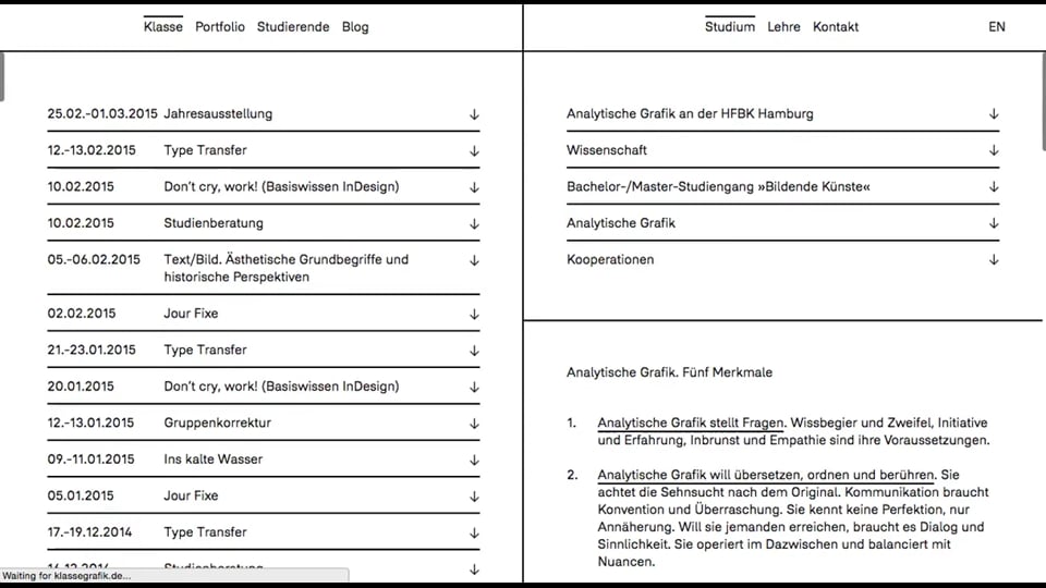 Klasse Grafik | HOVERSTAT.ES