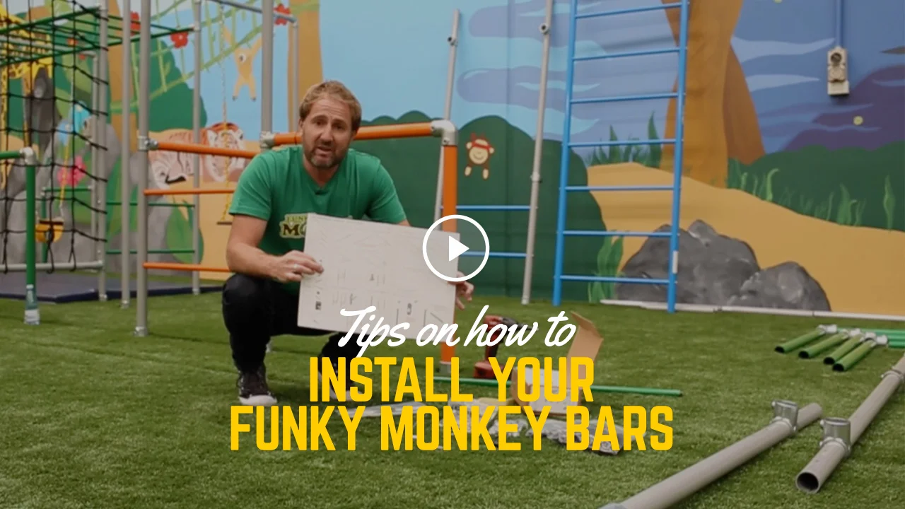 Tips For Installing Your Funky Monkey Bars