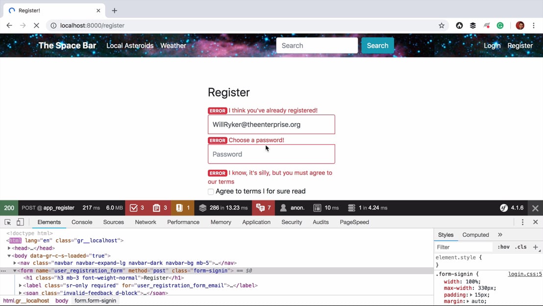Custom Validator > Symfony 4 Forms: Build, Render & Conquer! | SymfonyCasts Custom Validator > Symfony 4 Forms: Build, Render & Conquer! | SymfonyCasts